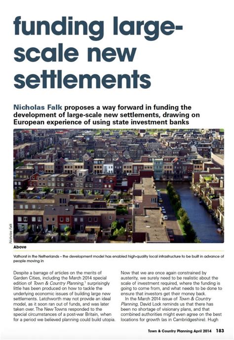 Town And Country Planning Series The Urbed Trust