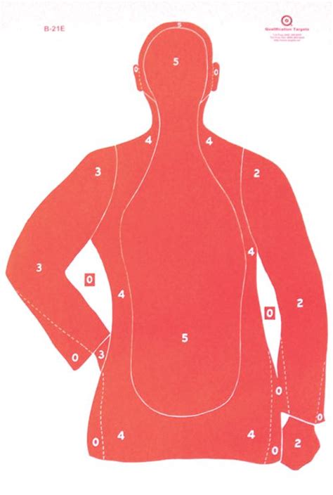 B 21e Shooting Range Target Courtesy Of Qualification Targets Range Targets Target Shooting