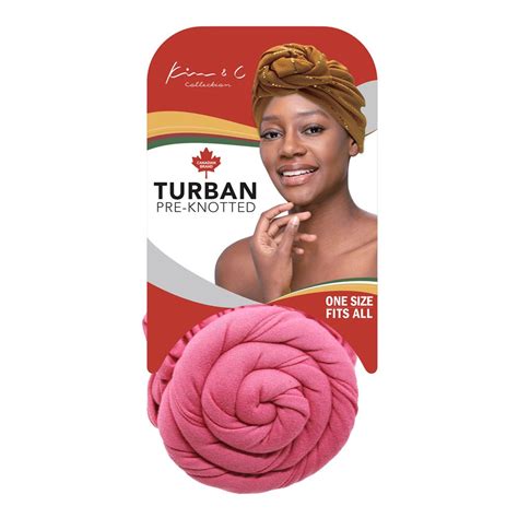 Kim And C Premium Pre Knotted Turban With Concentric Circle Pattern