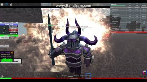 Powerful Sword Legend Of The Dark Sword Roblox Youtube