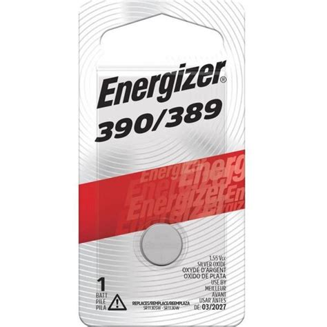 Energizer 390 389 Silver Oxide Button Battery Big W