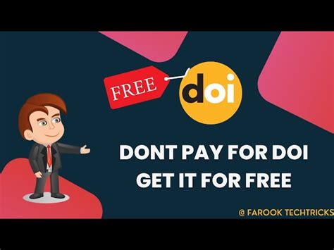 What Is A Digital Object Identifier Doi