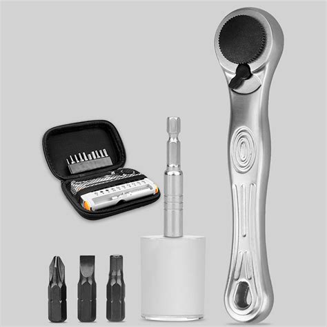 Ratche Wrench Set Torque Socket Spanner Ratcheting Grandado