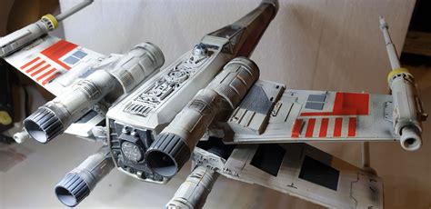 X Wing Fighter Rear View Model X Wing Back X Wing Top View X Wing