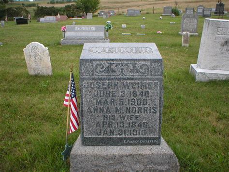 Joseph Weimer 1840 1900 Find A Grave Memorial