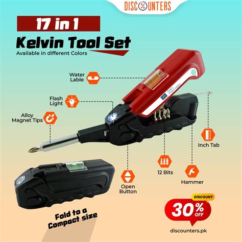 17 In 1 Kelvin Tool Set
