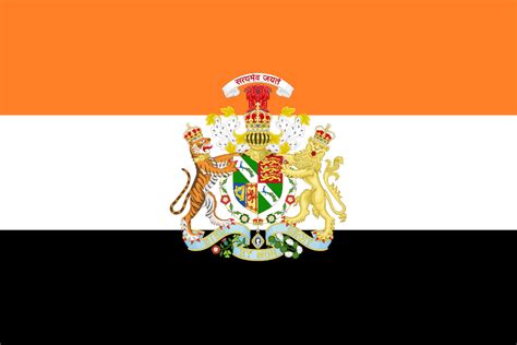 Flag Of The Kingdom Of India By Admiralrobertdecart On Deviantart