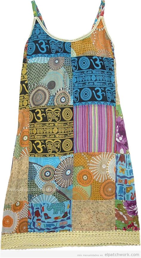 Vestidos De Patchwork Para Verano Con Estilo Boho Hipppie Y Gipsy • El Patchwork