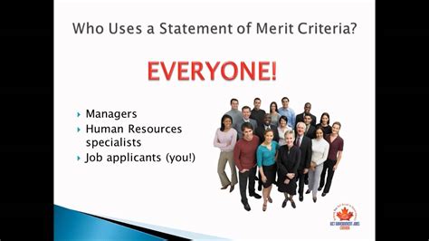 Statement Of Merit Criteria The Critical Document For A Successful