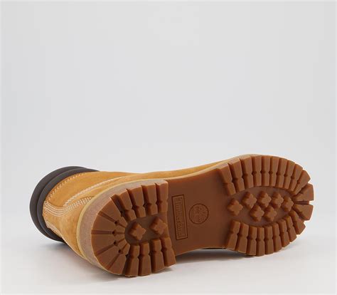 Timberland 6 Inch Double Collar Wheat Nubuck Mens Boots