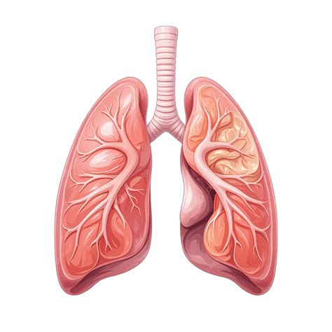 Schematic Diagram Of Lung Anatomy The Lungs Anatomy Icon Png