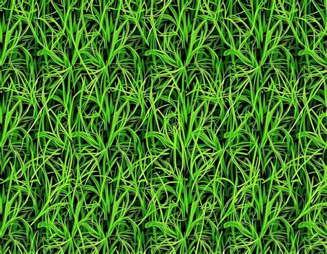 Picture Depicting Green Grass Texture Seamless Background Repeating