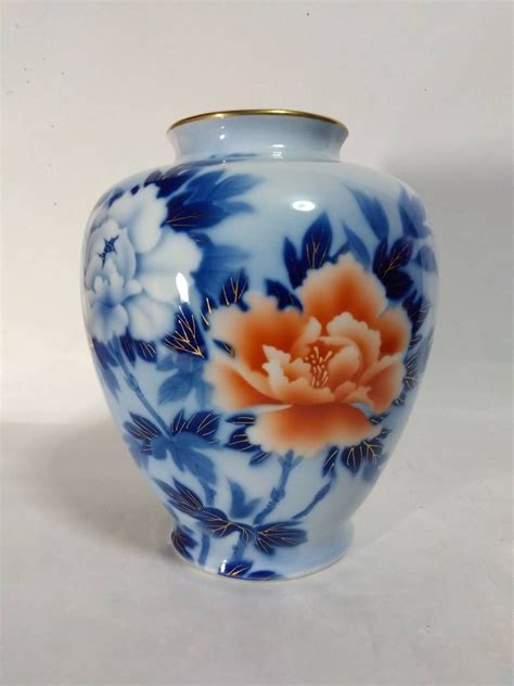 Fukagawa Arita Flower Vase Arita Ware Fukagawa Seiji Etsy