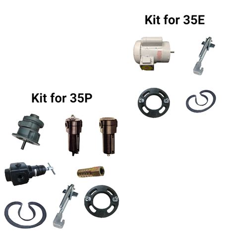 Spongejet Recycler Spare Parts Kits Electric And Pneumatic Essentials