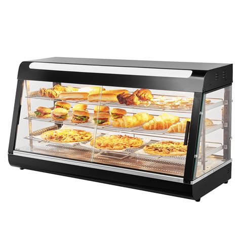 Vevor 3 Tier Commercial Food Warmer Display Countertop Pizza Cabinet With Light Vevor Ca