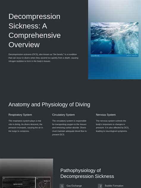 Decompression Sickness A Comprehensive Overview Pdf Underwater