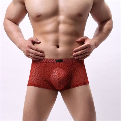 Mens Lace Underwear Thongs Panties And Lace Boxers Foxy Gears