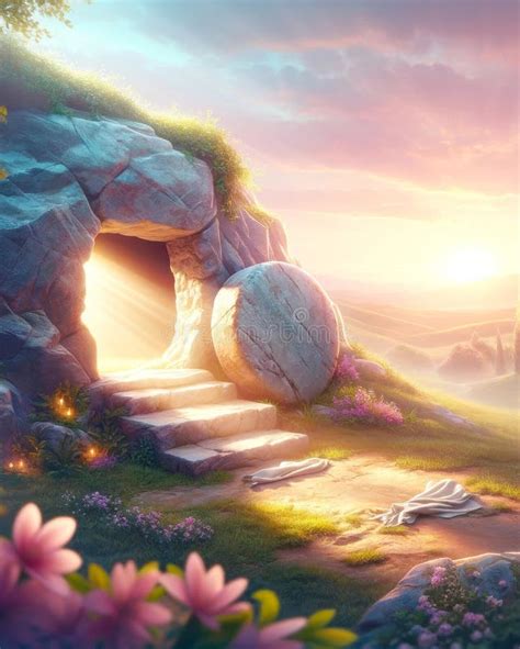 Sunrise Empty Tomb Easter Morning Salvation Sacrifice Crucifixion