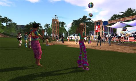 Echt Virtuell Ein Paar Bilder Vom Woodstock Festival 2013 In Sl