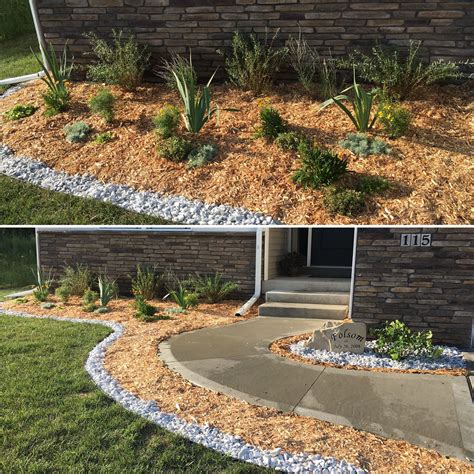 Pin By S On Garden Yard Ideas Wood Chips Garden Front Yard