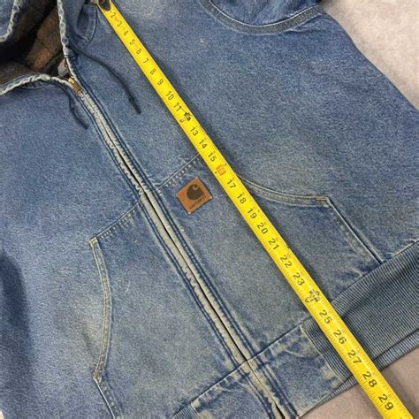 Carhartt × Vintage Vintage Carhartt Denim Hooded Acti Gem