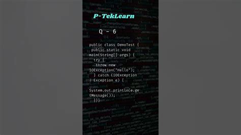 Q 6 Guess The Output Java Code Challenge Pteklearn Coding Java Youtube