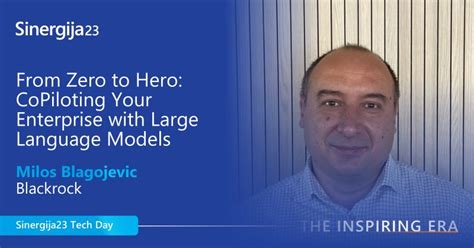 Sinergija On Linkedin From Zero To Hero Copiloting Your Enterprise