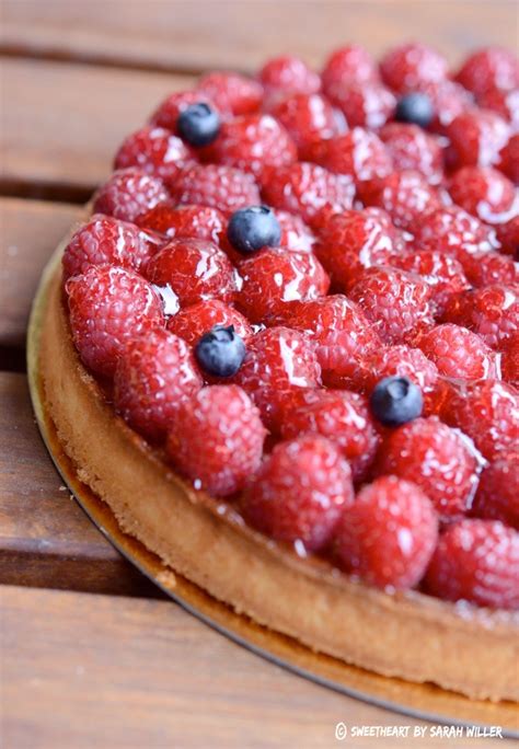 Tarte Aux Framboises Sweetheart Par Sarah Willer