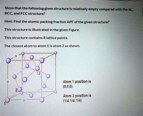 Solved Show That The Following Given Structure Is Relatively Empty