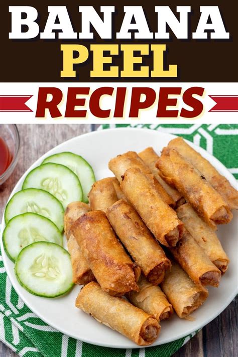 10 Banana Peel Recipes Youll Go Bananas For Insanely Good