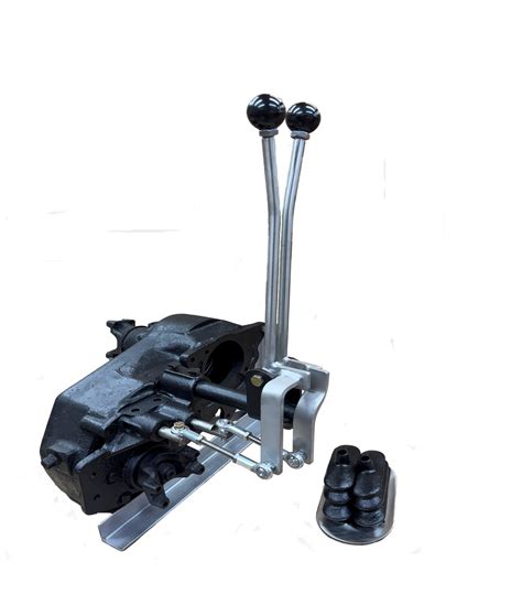 Jeep Cj D 20 Long Stainless Steel Twin Stick Shifter Wboot Pn Cj20