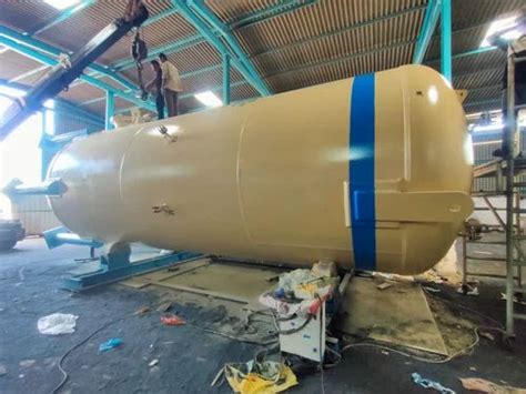 Horizontal Mild Steel Nitrogen Receiver Tank At ₹ 450000piece In