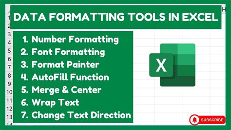Data Formatting Tools In Excel You Must Know Data Formatting In