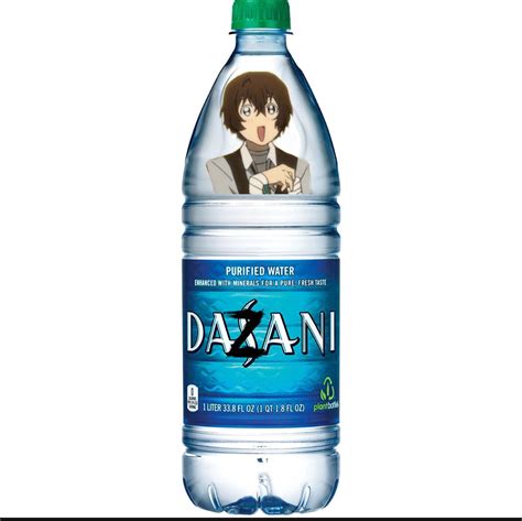 Dazai Memes Dasani Bottle Water Bottle Dazai