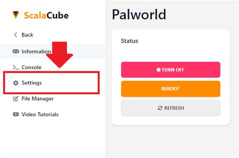 How To Change Your Palworld Server Name Scalacube