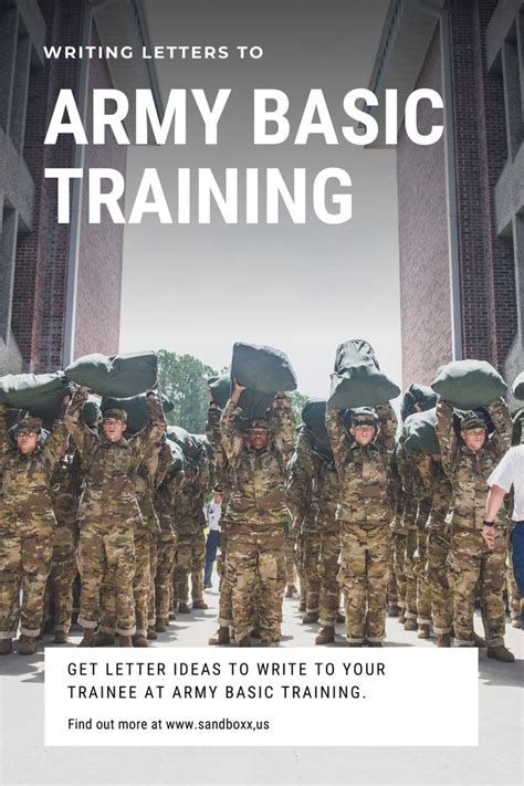 Sending Letters To Trainees In Army Basic Training Army Basic