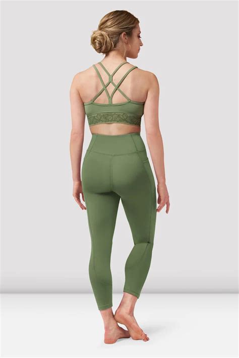 Bloch Tasha Paneled Leggings P0203 Freestyle Dancewear Canada