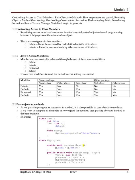 Chapter 1 Pdf Parameter Computer Programming Class Computer Programming