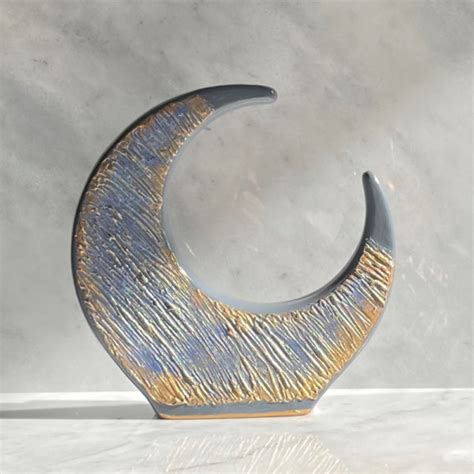 Semavi Seri İkili Hilal Obje Biblo Miamano