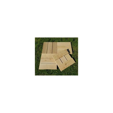 Pack Of 4 Oak Decking Tiles Decking Size 450 X 450 Mm
