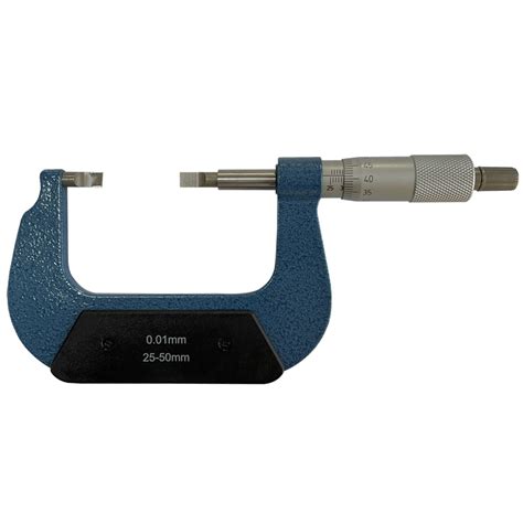 High Precision Measuring Tools 25 50mm Blade Micrometers Blade