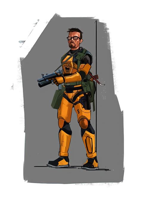 Half Life Gordon Freeman Fan Art Каратель Идеи доспехов Солдаты
