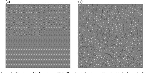 Figure 3 From Spatial Arrangement In Texture Discrimination And Texture