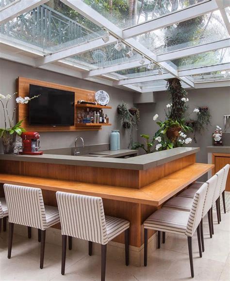 Iluminação Natural No Espaço Gourmet Simplesmente Amei Esta Inspo Via Decoreseuestilo Projeto