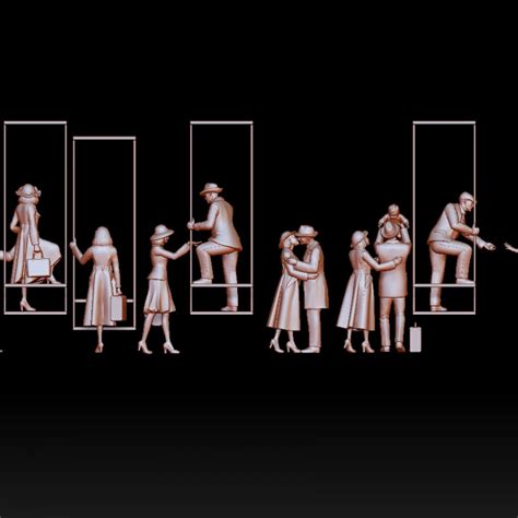 3d Printable Passengers By Dmitry Tishchenkov