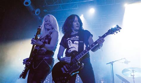 Five Questions Girlschool Guitar World January 2024
