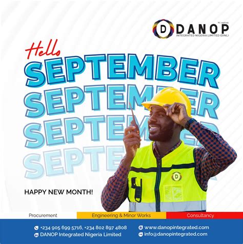 Engineering Consulting Procurement Helloseptember Happynewmonth Danop Integrated Nigeria