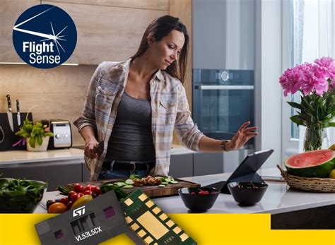 st offers touchless gesture control with new software for tof sensor