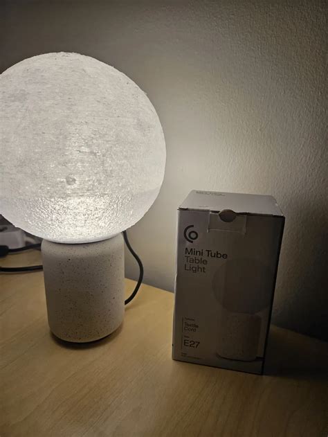 Adapter Of Hanging Moon To Mini Tube Table Light Remixed By Jindra8331 Makerworld