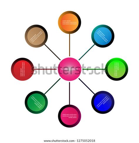 Data Timeline Infographic Useful Editable Printable Stock Vector